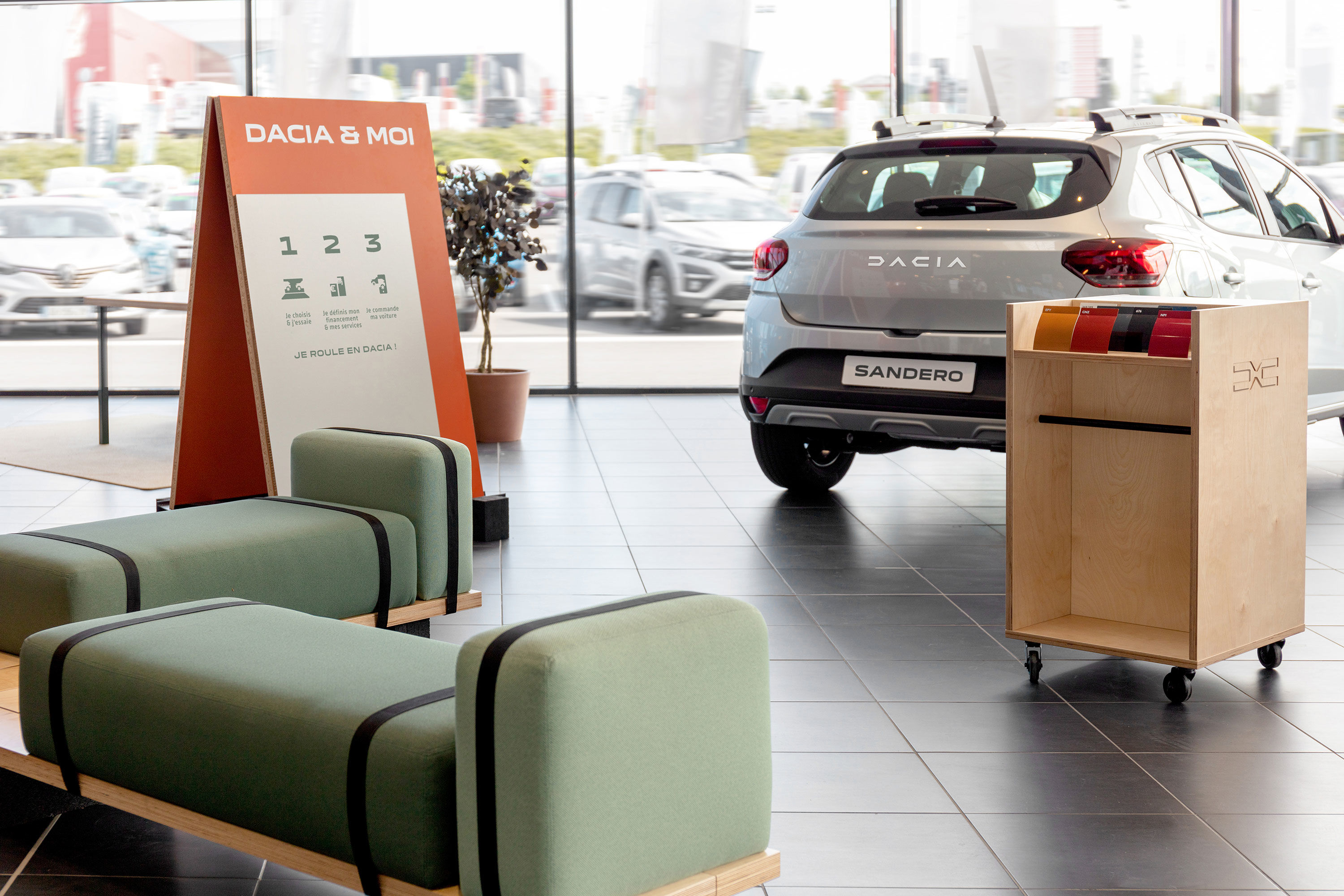 Dacia - New eco-designed retail for the Dacia network - 2023 • Projects ...