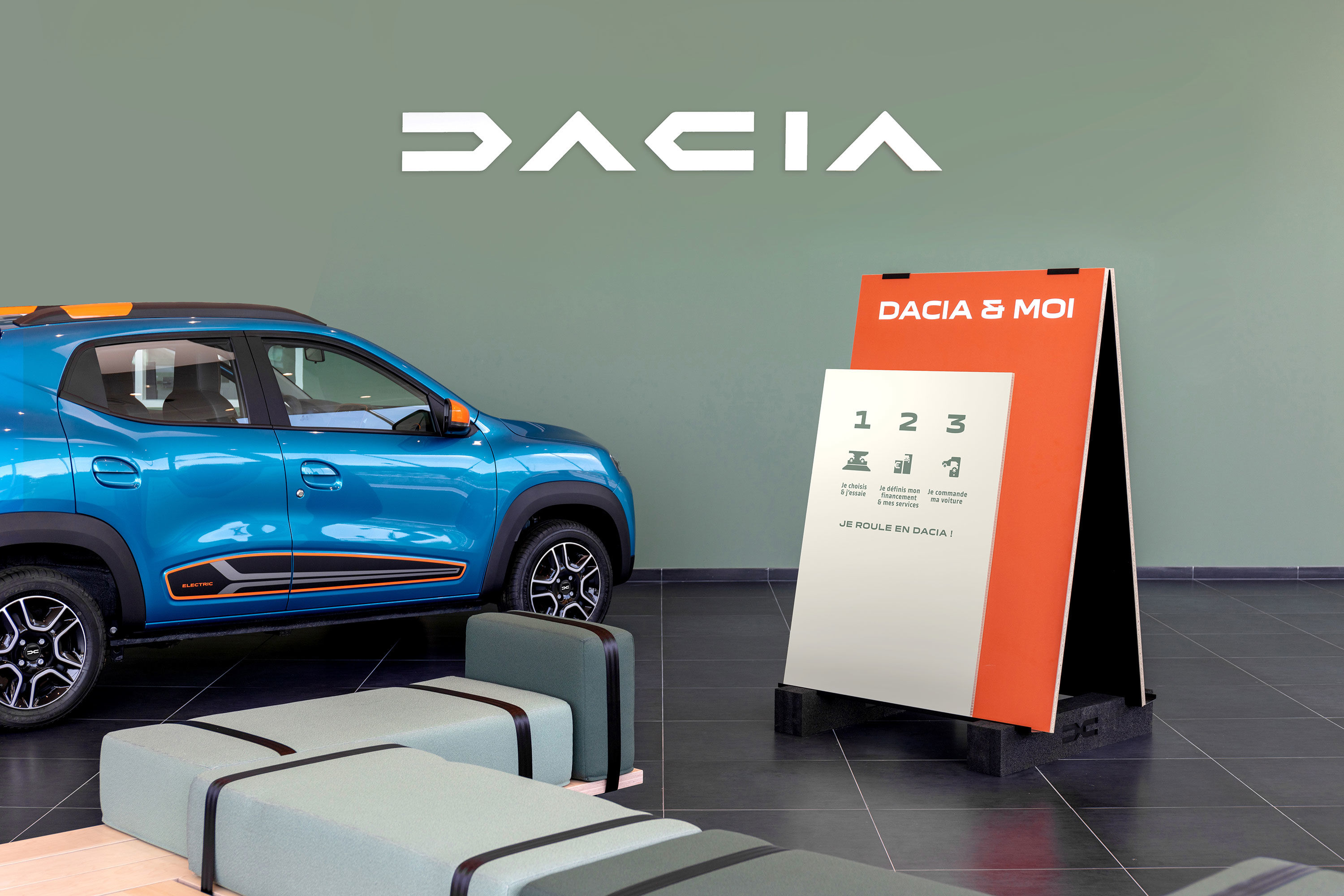Dacia - New eco-designed retail for the Dacia network - 2023 • Projects ...
