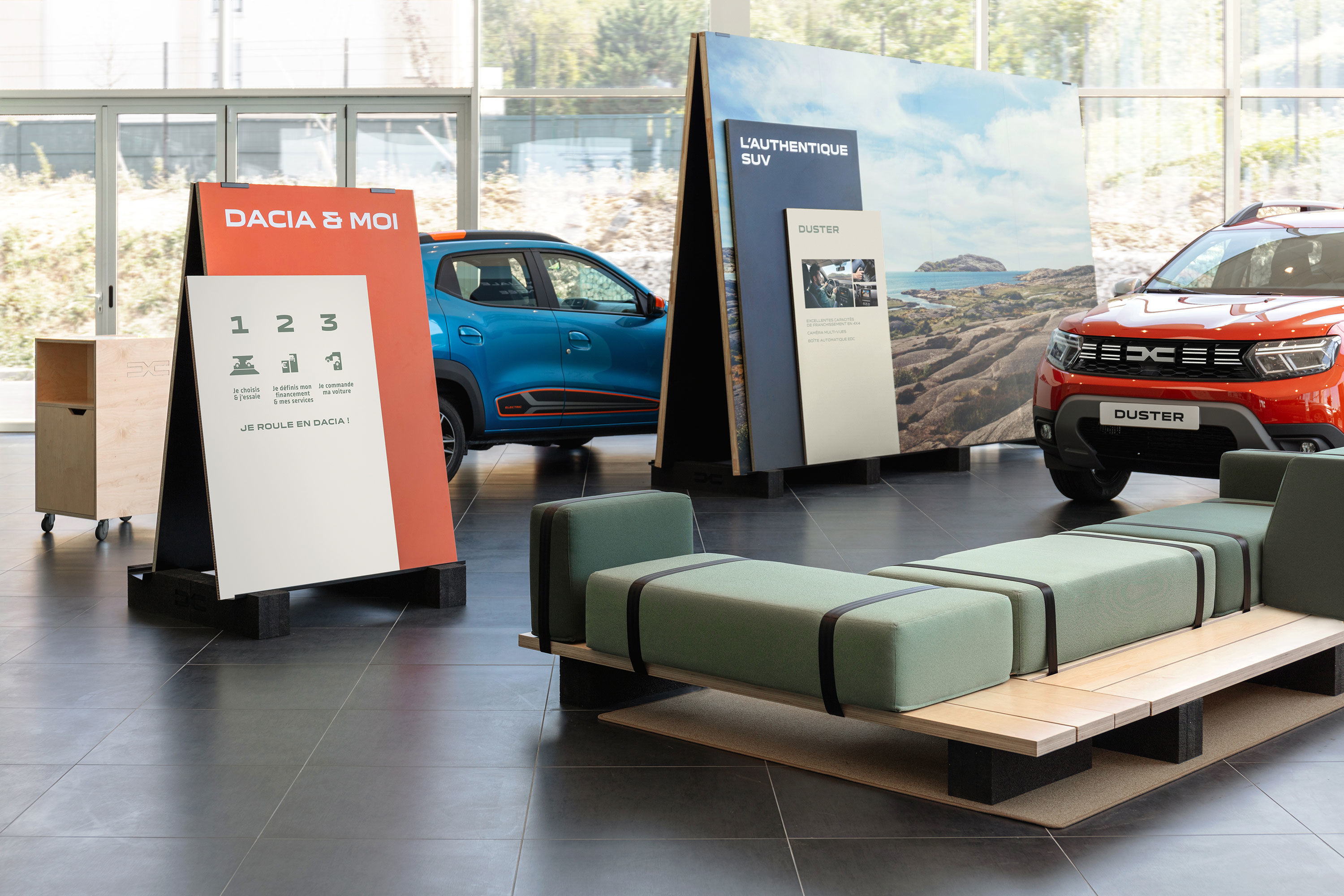 Dacia - New eco-designed retail for the Dacia network - 2023 • Projects ...