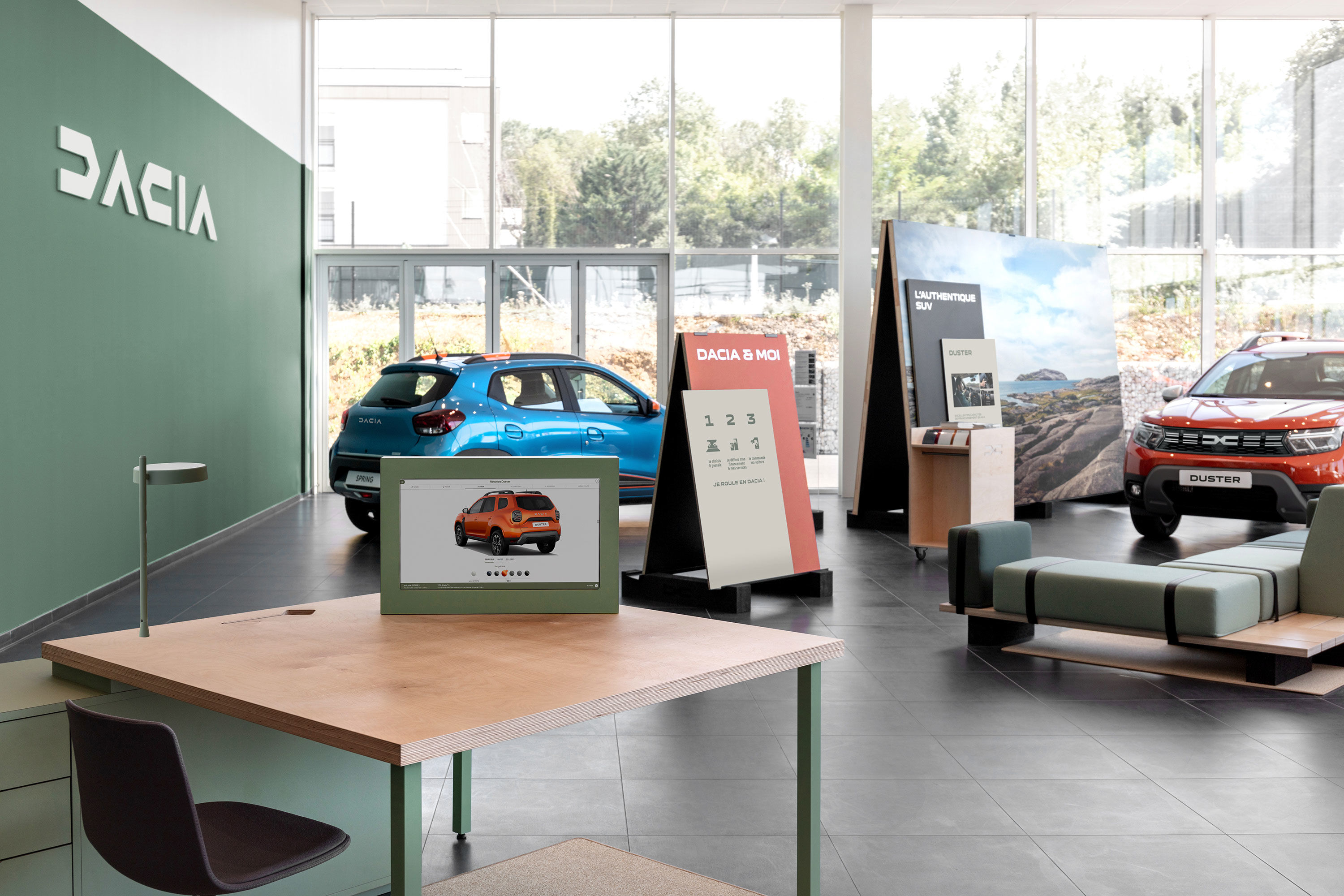 Dacia - New eco-designed retail for the Dacia network - 2023 • Projects ...
