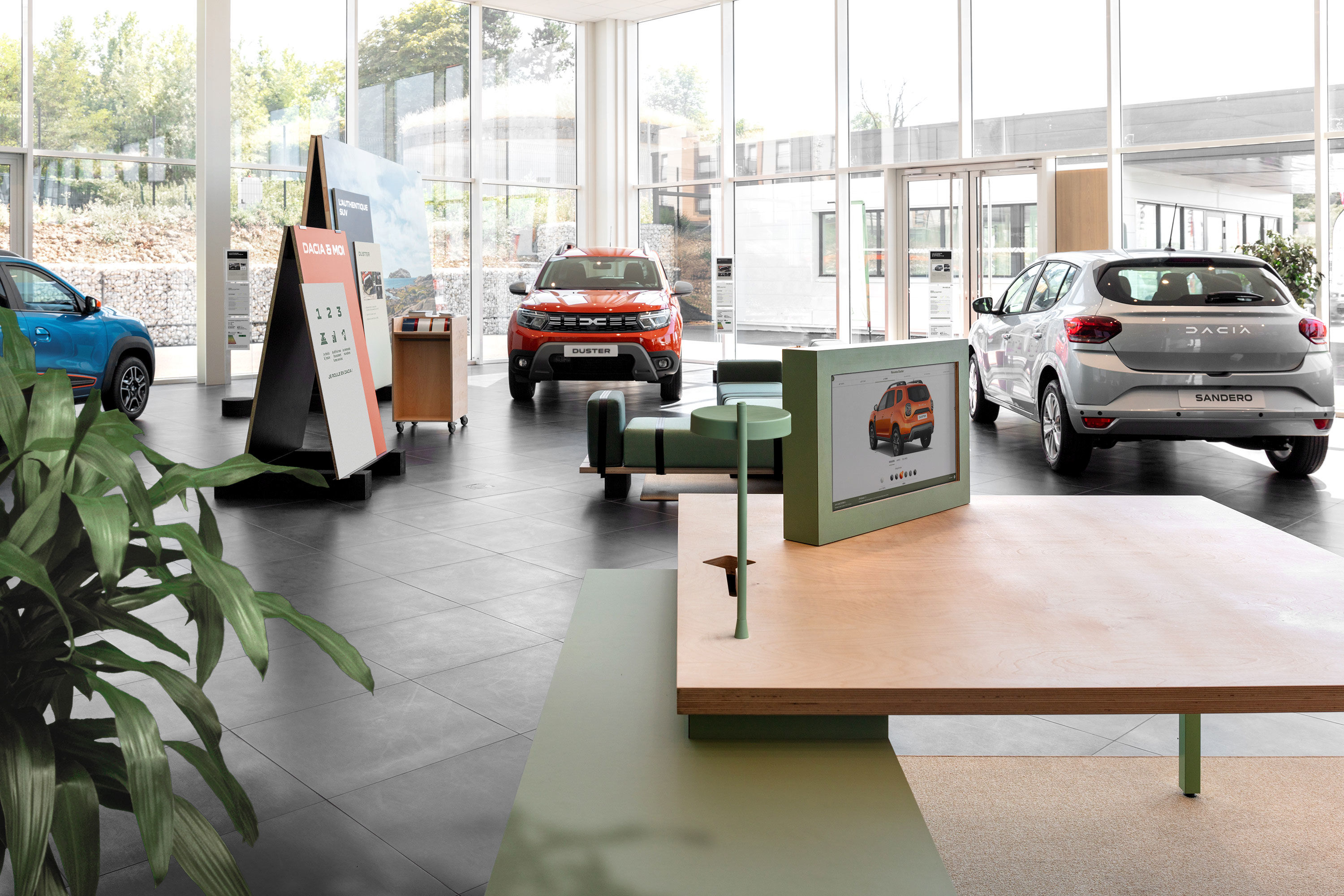 Dacia - New eco-designed retail for the Dacia network - 2023 • Projects ...
