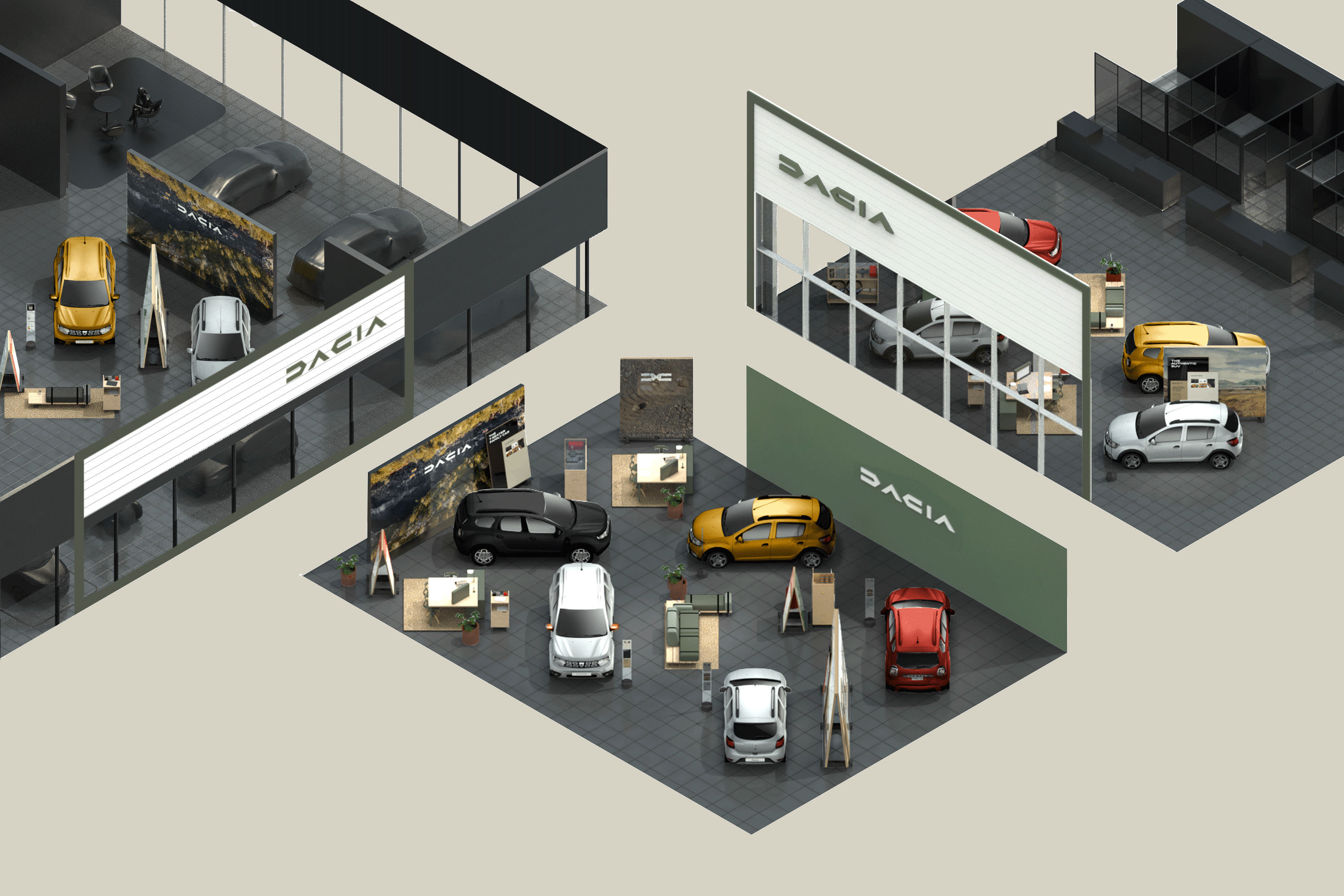 Dacia - New eco-designed retail for the Dacia network - 2023 • Projects ...