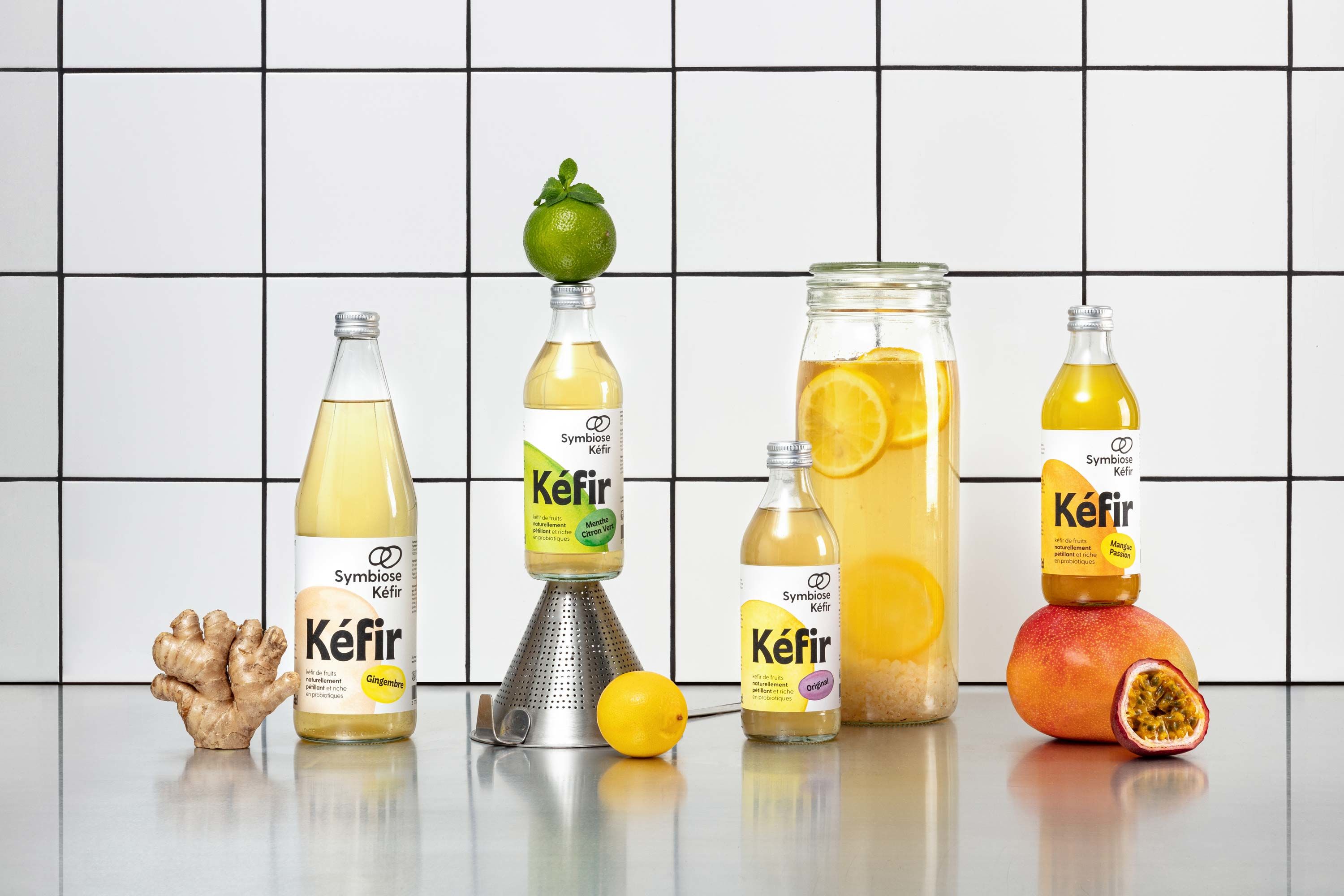 Symbiose Kéfir - Identité de marque de Symbiose Kéfir - 2023 • Projets ...